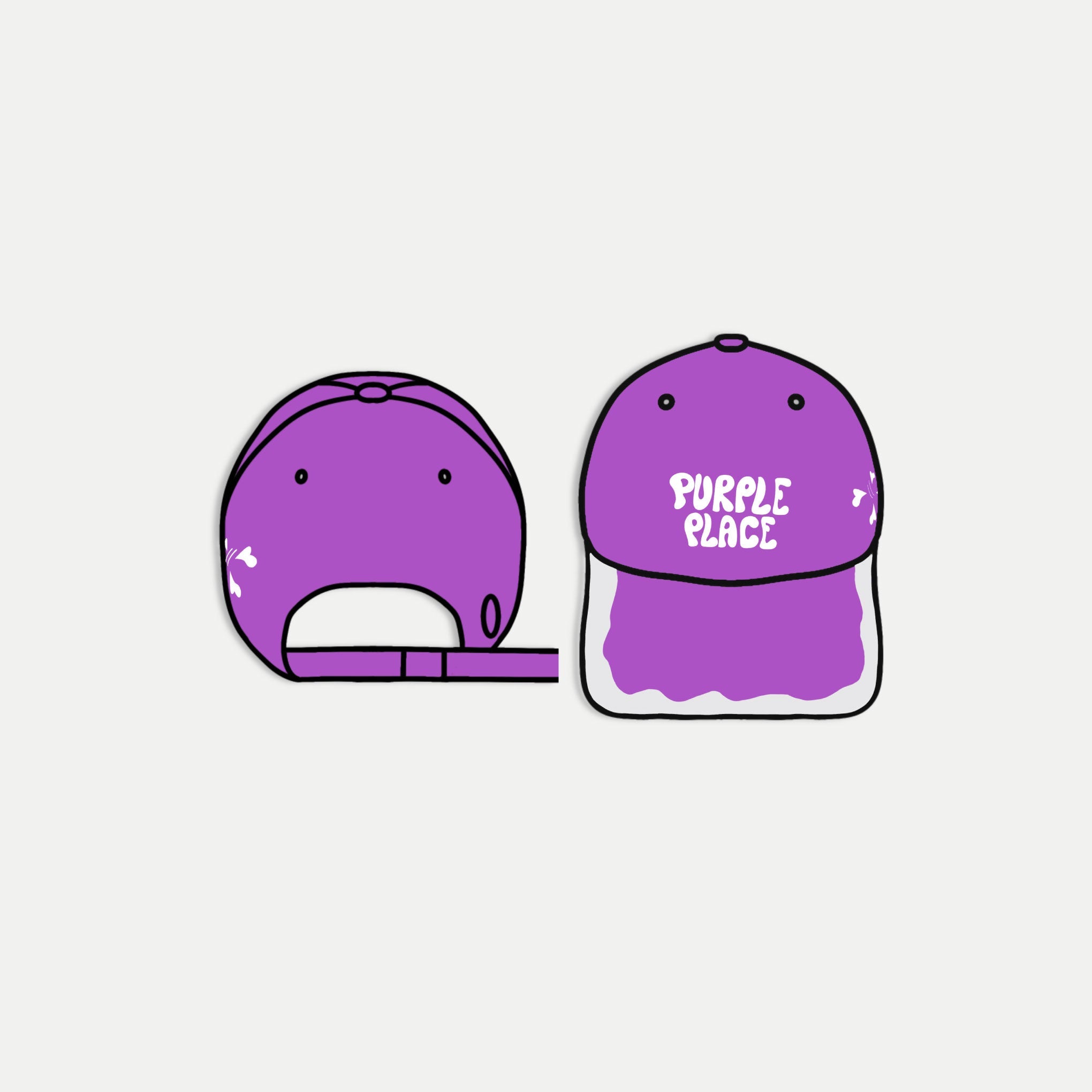 Suede Cap Purple – Purple Place